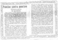 BND Visor : Punctus contra punctum (segunda parte) Contrapuntos [artículo].