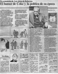 BND Visor : El Humor de Coke y la política de su época [artículo].