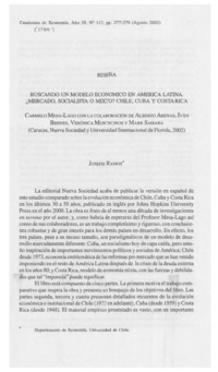 BND Visor : Reseña [artículo] Joseph R. Ramos.