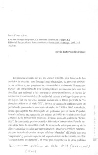 BND Visor : Con las riendas del poder [artículo] Erwin Robertson Rodríguez.