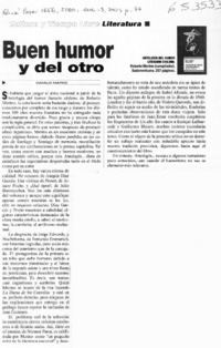 BND Visor : Buen humor y del otro [artículo] Camilo Marks