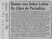 BND Visor : Humor con sabor latino en el libro de periodista. [artículo]