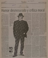 BND Visor : Humor desmesurado y crítica moral [artículo] Agustín Letelier.